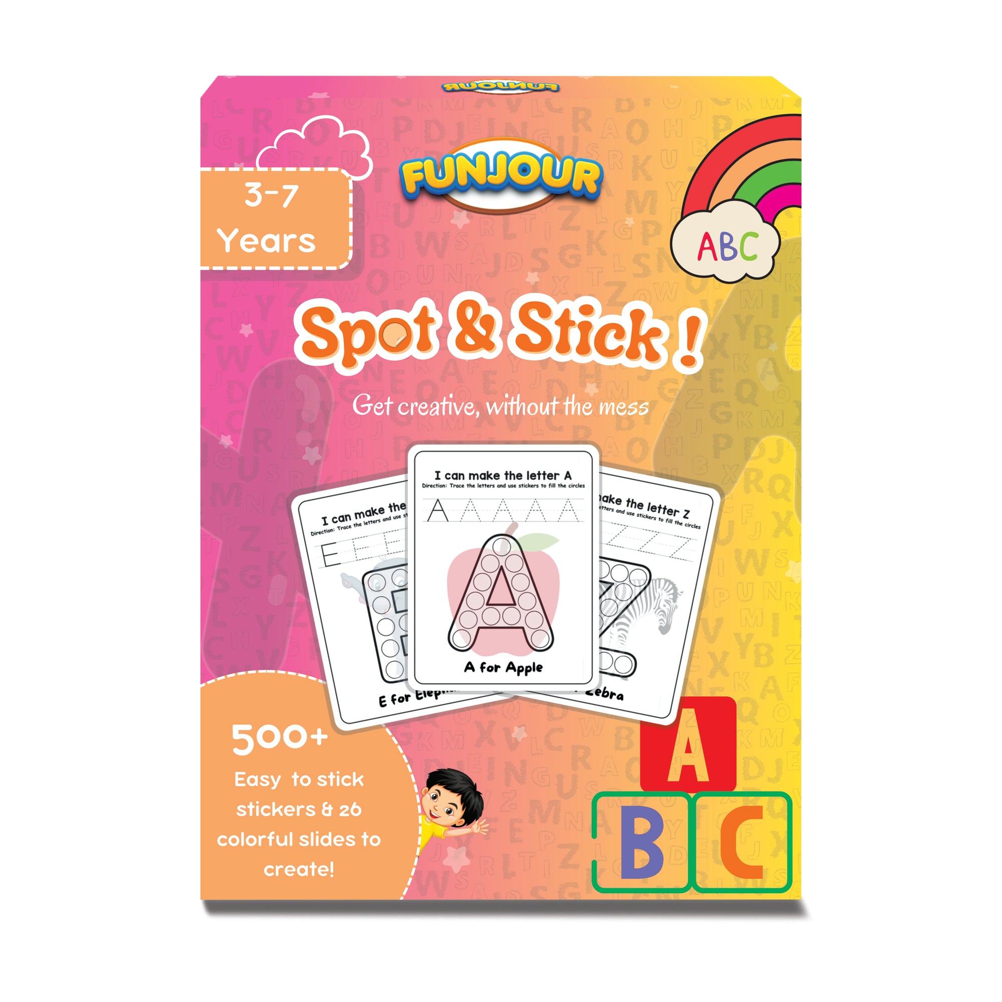 Spot & Stick A to Z Alphabet – Funjour